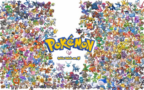Pokemon Wallpaper - All Pokemon All Together (#1297) - HD Wallpaper ...