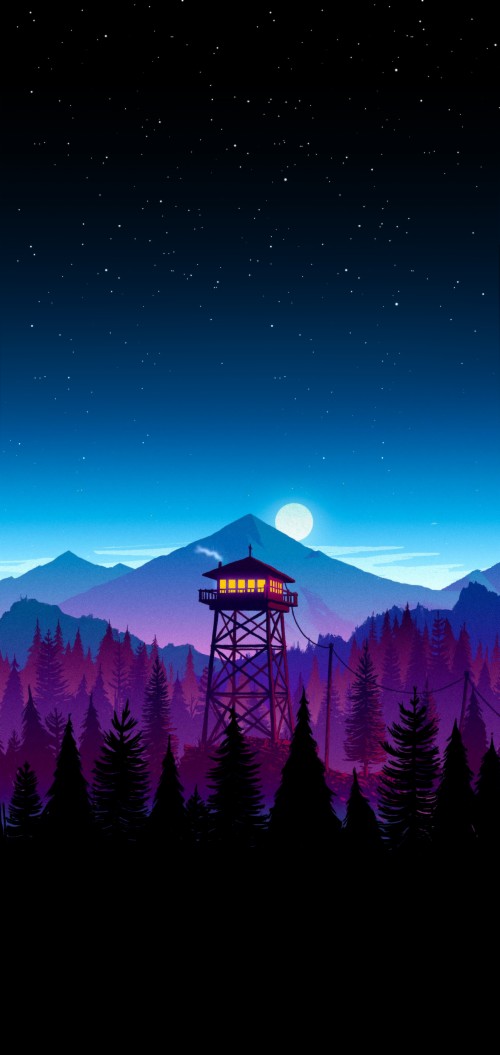 Download Firewatch-art - Dual Monitor Firewatch Wallpaper 4k On Itl.cat