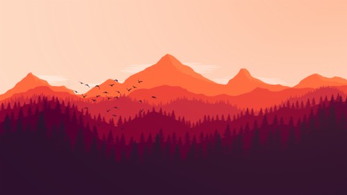 Download Firewatch-art - Dual Monitor Firewatch Wallpaper 4k On Itl.cat