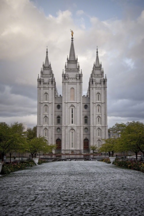 Temple Square (#1000251) - HD Wallpaper & Backgrounds Download