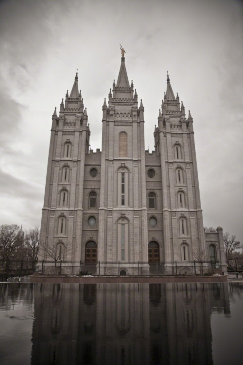 Temple Square (#1000251) - HD Wallpaper & Backgrounds Download