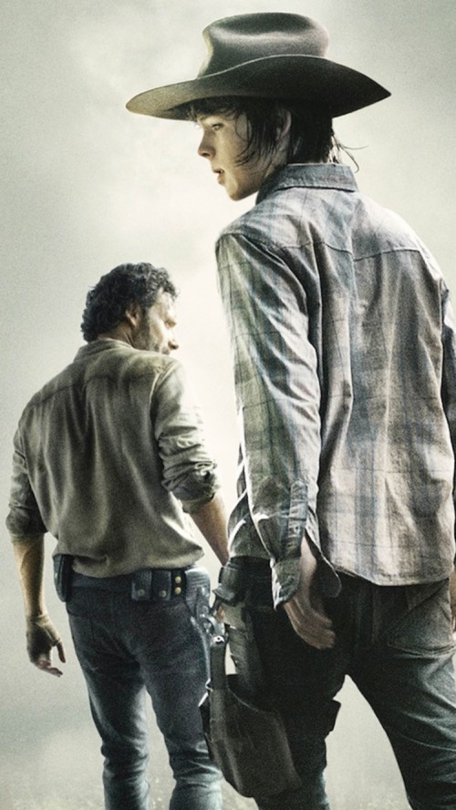 Carl Grimes Carl Grimes, The Walking Dead Movie, Walking - Twd Carl And Rick (#1002866) - HD ...