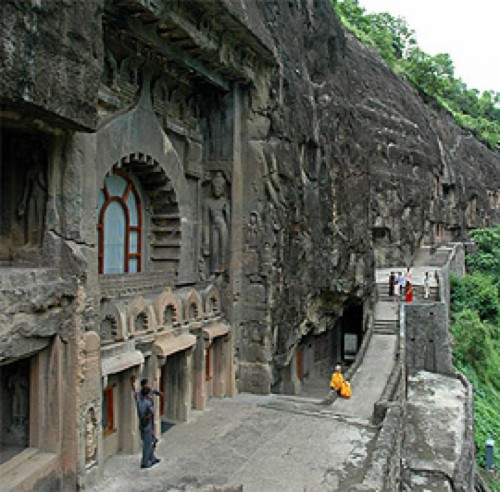 The Caves Were Discovered In 1819 By A British Office - Ajanta Caves ...