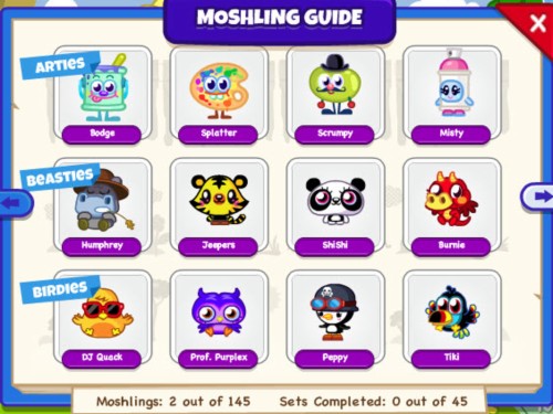 Moshi Monster Teams - Moshi Monsters Main Characters Names (#1011541 ...