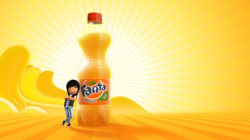 Fanta 4k Fanta Background Fanta Computer Wallpaper - Fanta Background ...