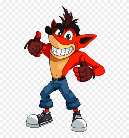 Crash Bandicoot Smashified Transparent By Sean The - Crash Bandicoot ...