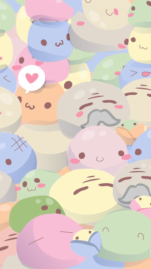 Dango Wallpaper - Cartoon (#1021774) - HD Wallpaper & Backgrounds Download