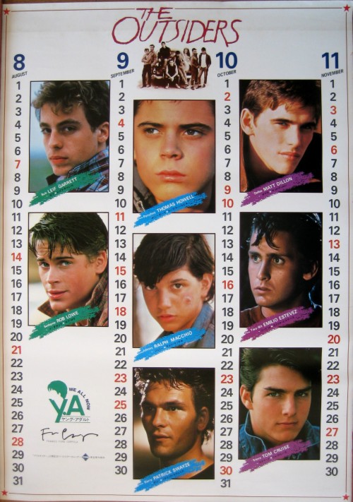 The Outsiders - Outsiders Cast With Names (#1030773) - HD Wallpaper ...