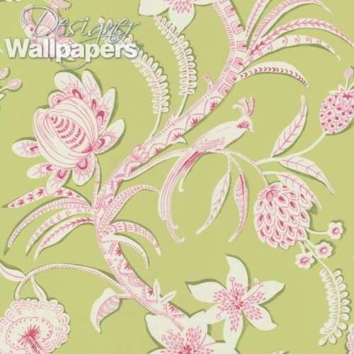 Large Print Wallpaper Unique A Large Floral Design - Wallpaper ...