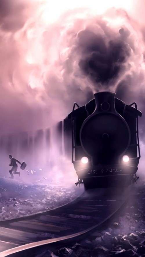 Train Wallpaper Iphone (#3243058) - HD Wallpaper & Backgrounds Download