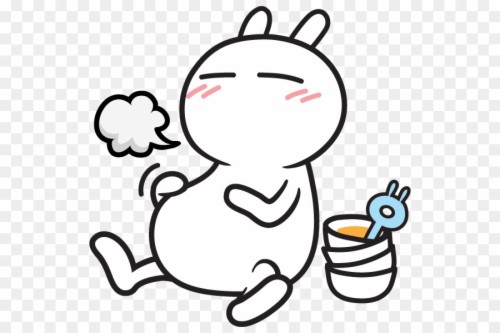 Tuzki, Emoji, Emoticon, Smile, Line Png (#1053721) - HD Wallpaper ...