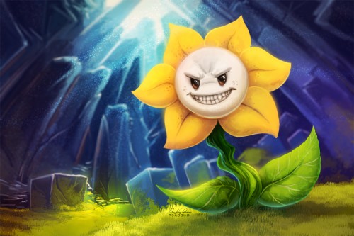 Undertale, Flowey, Android, Plant, Flower Png - Flowey Emoji (#1054428 ...