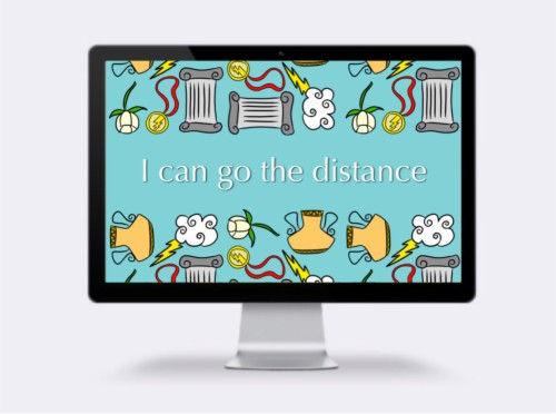 I Can Go The Distance Desktop Wallpaper - Led-backlit Lcd Display ...