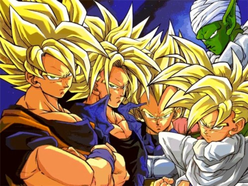 Z Fighters Super Saiyan (#1071961) - HD Wallpaper & Backgrounds Download