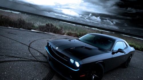 Classic Muscle Car Wallpaper - Dodge Challenger Srt Drift (#118584 ...