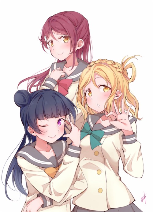 Guilty Kiss - Love Live Guilty Kiss Fanart (#1105859) - HD Wallpaper ...