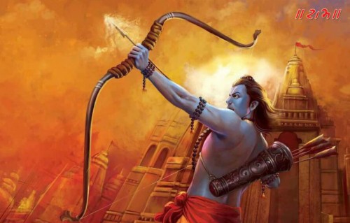 Lord Rama With Bow And Arrow (#1118211) - HD Wallpaper & Backgrounds ...
