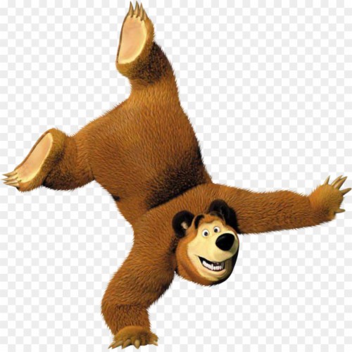 Masha Bear Desktop Wallpaper - Masha And The Bear Bear (#1137735) - HD ...