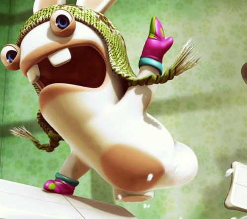Conejo Loco - Rayman Raving Rabbids (#1147088) - HD Wallpaper ...