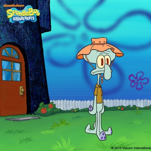 Handsome Squidward Clipart - Handsome Squidward Png (#1154948) - HD ...
