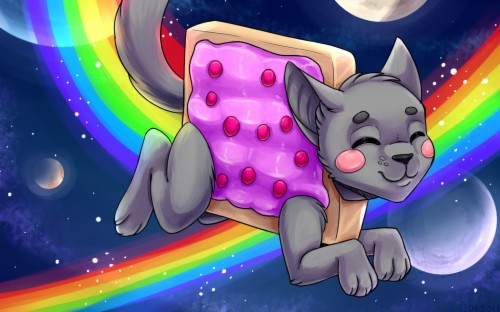 Nyan Cat Windows Wallpaper (#1171330) - HD Wallpaper & Backgrounds Download