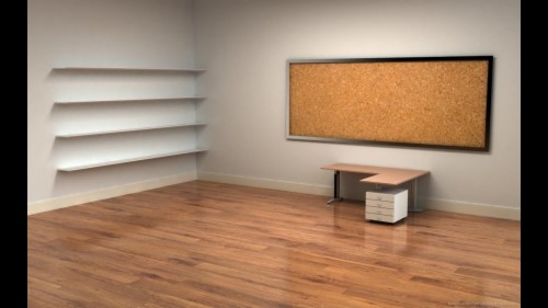 How To Create A 3d Desktop Without Any Software - Empty Room With ...