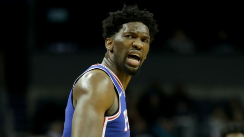 Joel Embiid Upset - Joel Embiid Orbital Fracture (#1171983) - HD ...