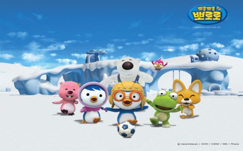 Pororo The Little Penguin (#1181892) - HD Wallpaper & Backgrounds Download