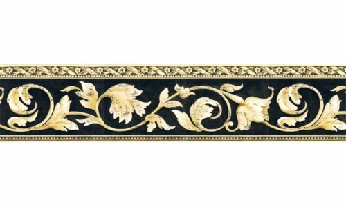 Paintable Wallpaper Borders Embossed Wallpaper Border - Carving ...