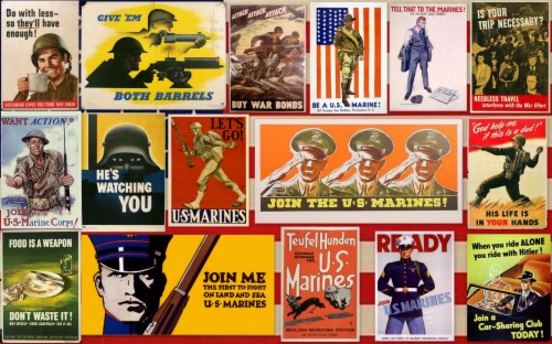 Wallpaper I Created Using Wwii Propaganda Posters - Propaganda Posters ...