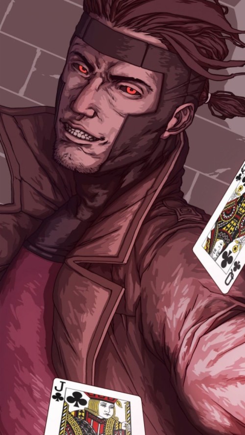 Gambit Wallpaper Iphone - Gambit Comic (#1195616) - HD Wallpaper ...