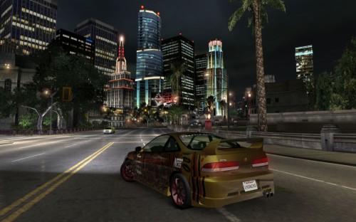 Wallpaper Acura Integra Type R On The Background Of - Nfs Underground ...