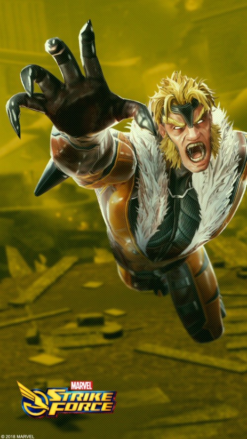 Marvel Strike Force On Twitter - Marvel Strike Force Sabretooth ...