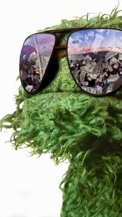 Oscar The Grouch - Agro Sees Green (#1228806) - HD Wallpaper ...