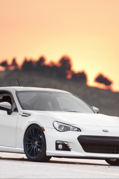 Wallpaper Subaru, Brz, White, Side View - Rays Gram Lights 57xtreme Brz ...