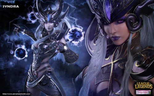Wallpaper - Syndra Art (#1260468) - HD Wallpaper & Backgrounds Download