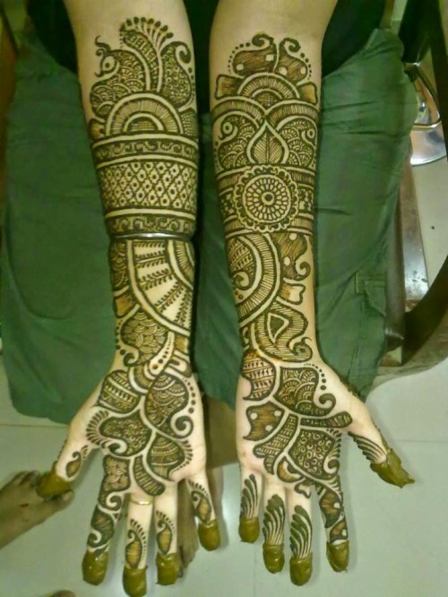 Henna Mehandi Designs - Arabic Shaded Mehandi Designs (#667370) - HD ...