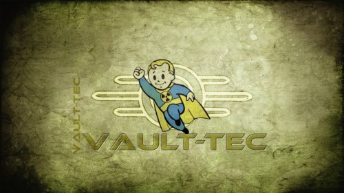 Vault-tec Wallpaper - Fallout (#1298661) - HD Wallpaper & Backgrounds ...
