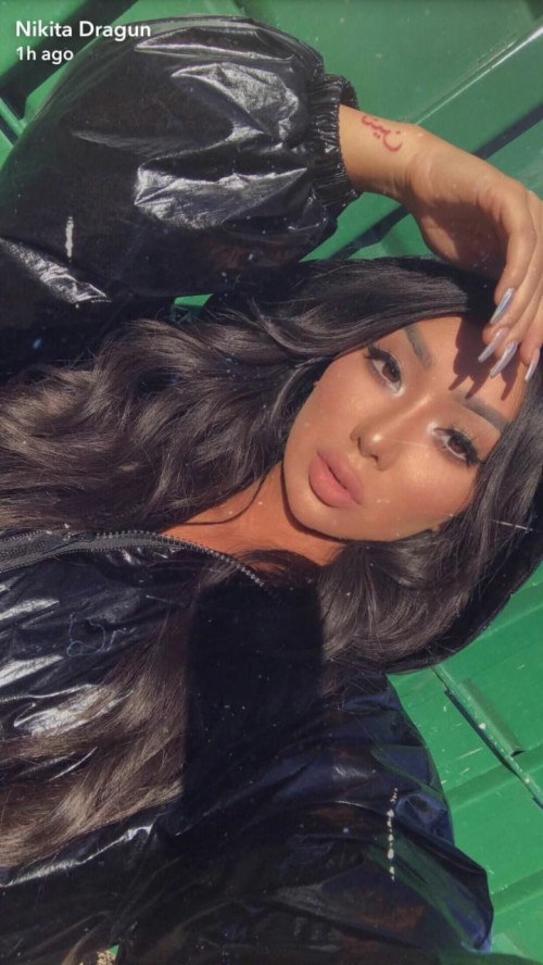 38 Images About Nikita Dragun On We Heart It - Nikita Dragun Dark Hair ...