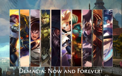 League Of Legends Demacia Wallpaper Download It Here - Demacia Logo ...
