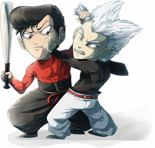 Opm Metal Bat Wallpaper - Metal Bat And Garou (#1317177) - HD Wallpaper ...