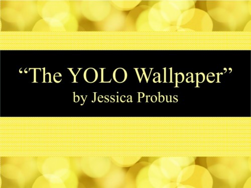 “the Yolo Wallpaper” By Jessica Probus - Hi Balanz (#1321900) - HD ...
