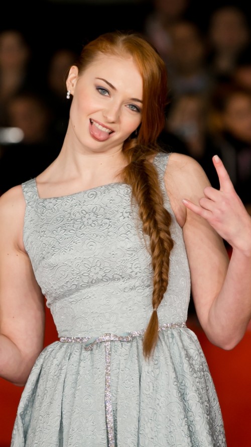 Sophie Turner Portrait 2018 Hd Mobile Wallpaper - Sophie Turner ...