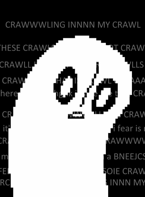 Napstablook Summed Up In One Picture - Undertale Napstablook Sprite ...