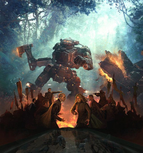 Battletech Artwork Battlemaster (#1341401) - HD Wallpaper & Backgrounds ...