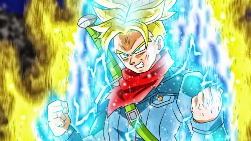 Dbz Trunks All Forms (#1058324) - HD Wallpaper & Backgrounds Download