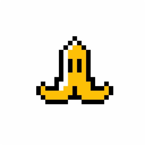 Pills Clipart Banana - Pixel Art Mario Kart (#1375373) - HD Wallpaper ...