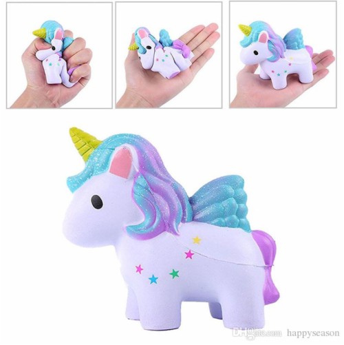 Rainbows Colors Chracthers Toys Wallpaper - Big Unicorn Squishy ...