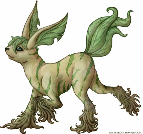 Pokemon 8498 Mega Leafeon Dragon Pokedex - Leafeon (#1394896) - HD ...