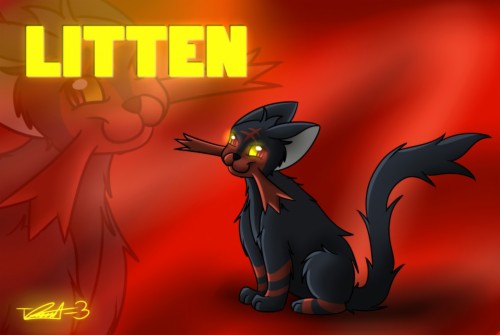 Litten Download Litten Image (#1439315) - HD Wallpaper & Backgrounds ...